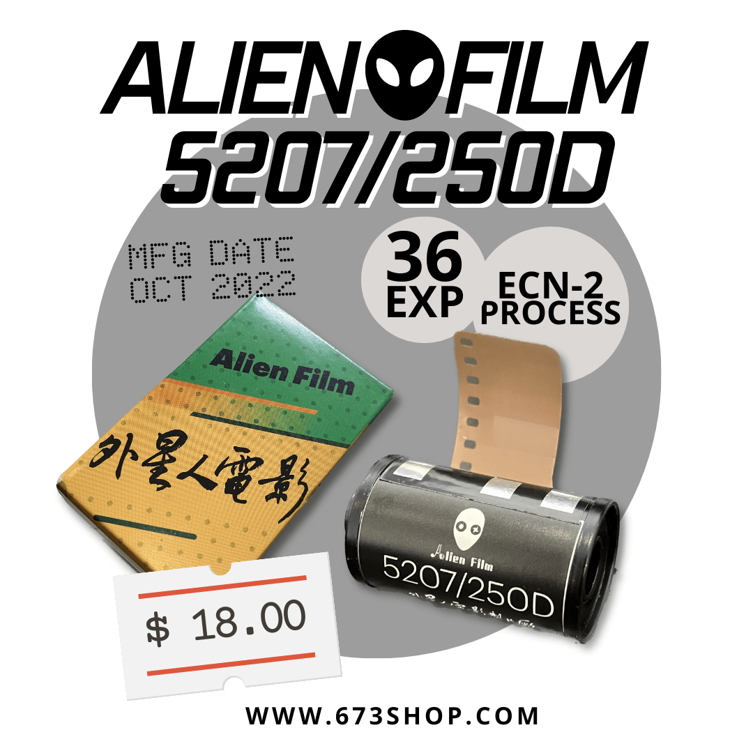 (ARCHIVED) ALIEN FILM Motion Film 5207/ 250D - 36 Exp, ECN-2, Daylight ...