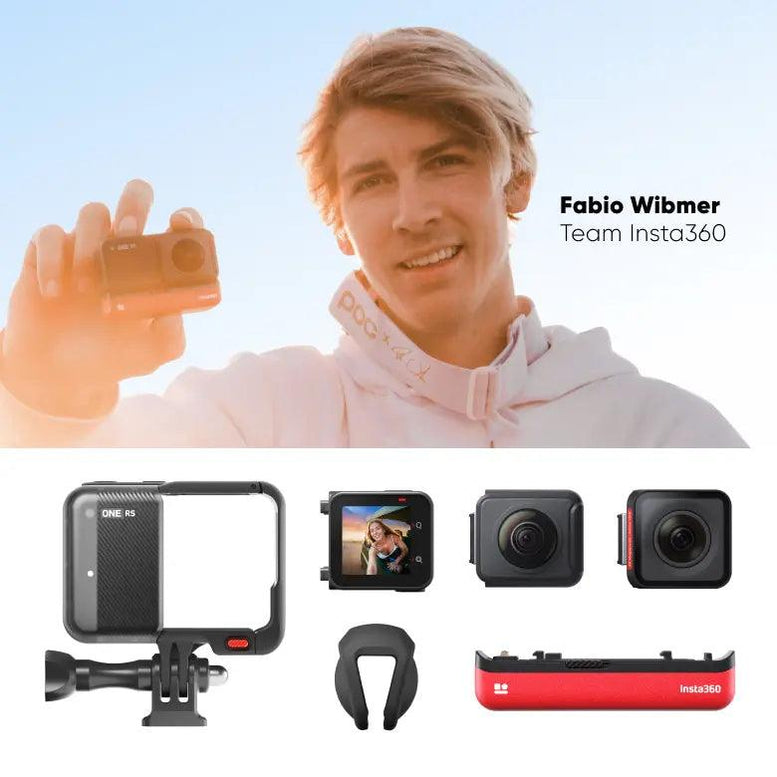 INSTA360 ONE RS Modular Camera - Twin Edition (4K Boost Lens + 360 Len ...