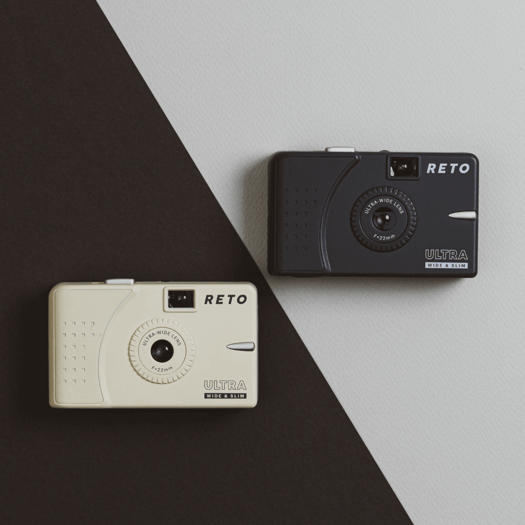 RETO Ultra Wide & Slim Wide Angle & Compact 35mm Film Camera (Reusable ...