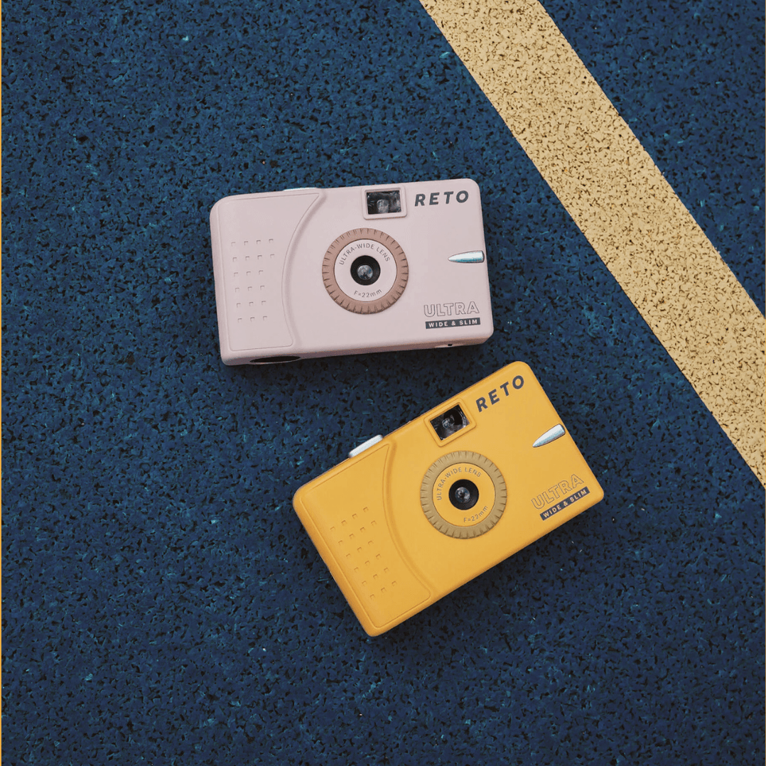 RETO Ultra Wide & Slim Wide Angle & Compact 35mm Film Camera (Reusable ...