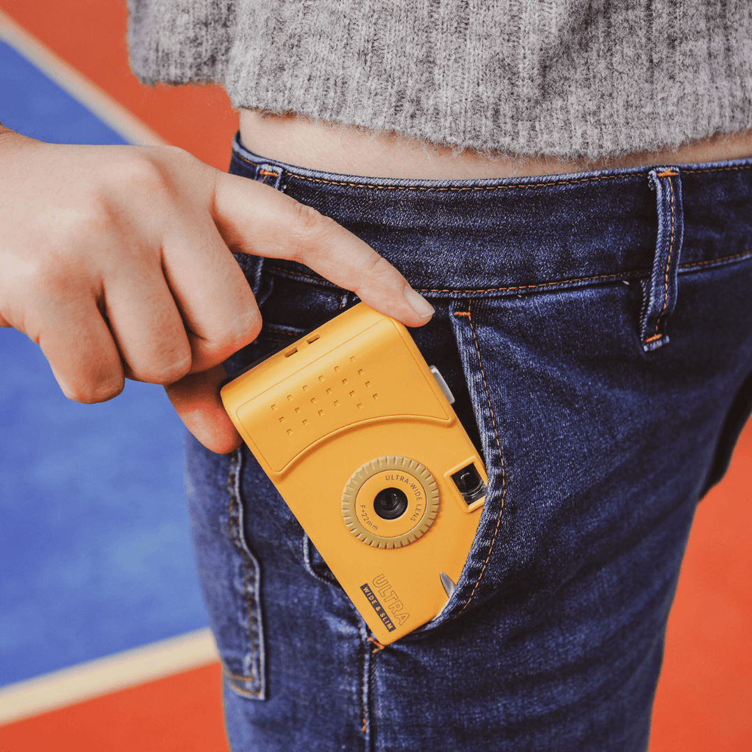 RETO Ultra Wide & Slim Wide Angle & Compact 35mm Film Camera (Reusable ...